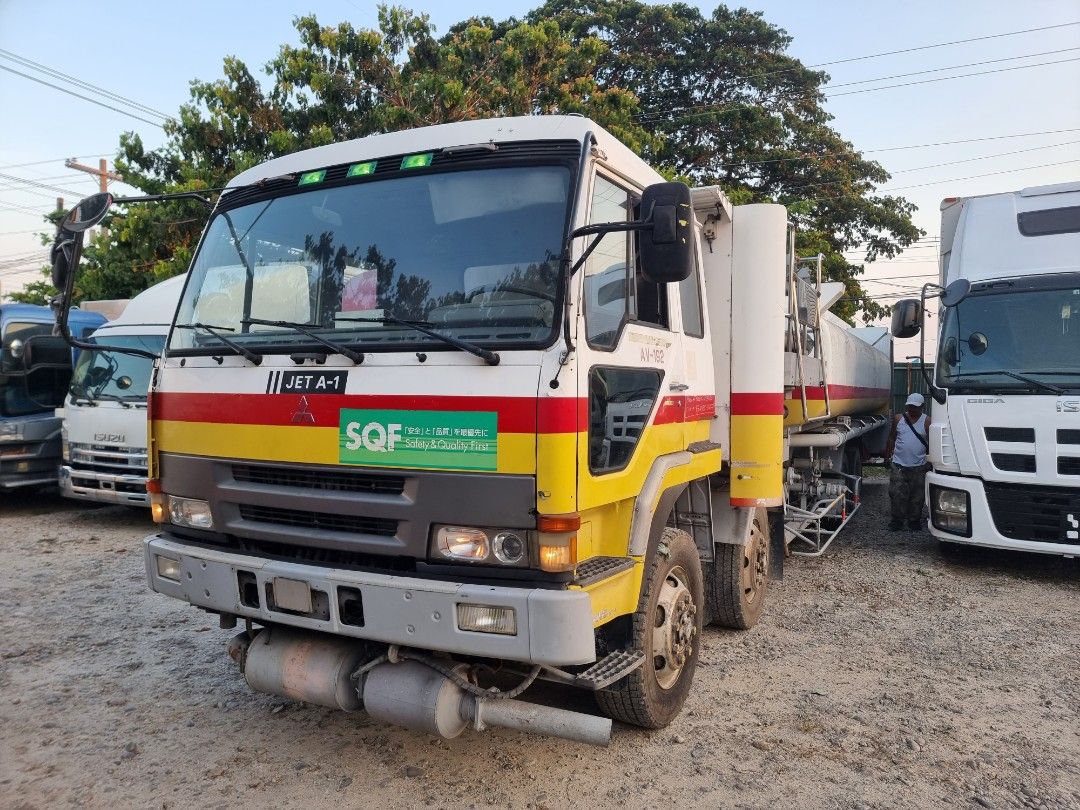 FUSO 8DC9 FUEL TANKER TRUCK 12W MOLYE DOUBLE DIFFERENTIAL JAPAN SURPLUS ...