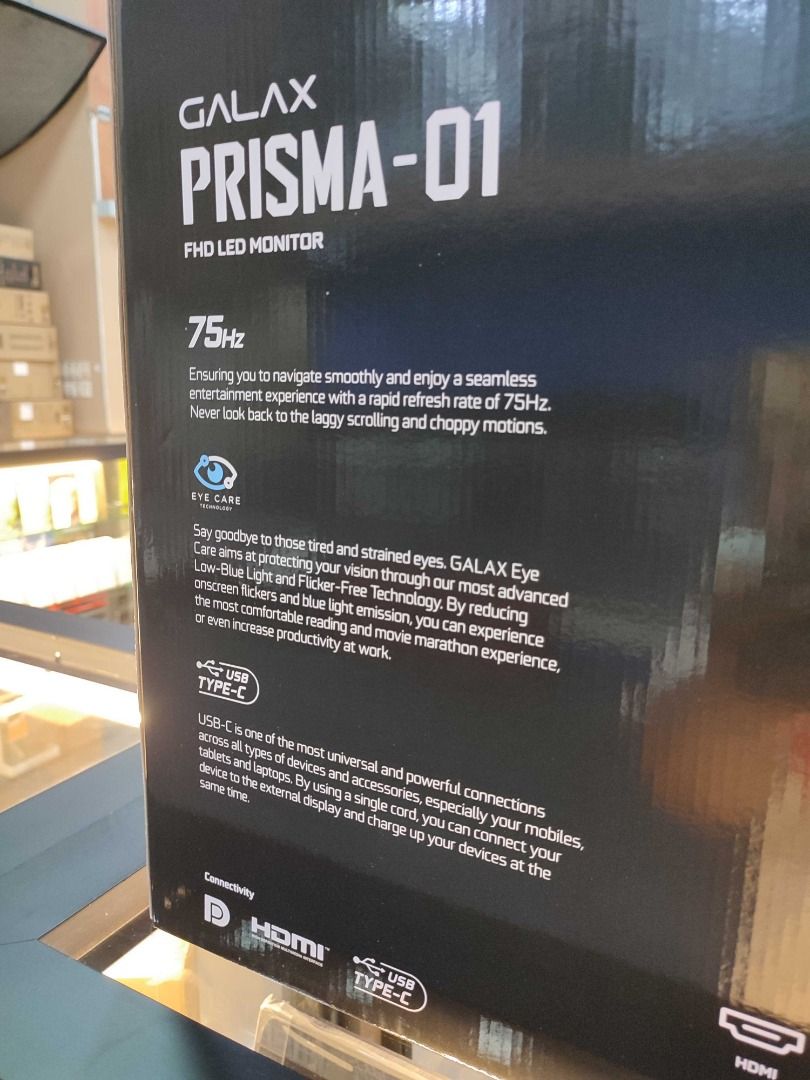 GALAX PRISMA-01 24" MONITOR, Computers & Tech, Parts & Accessories ...