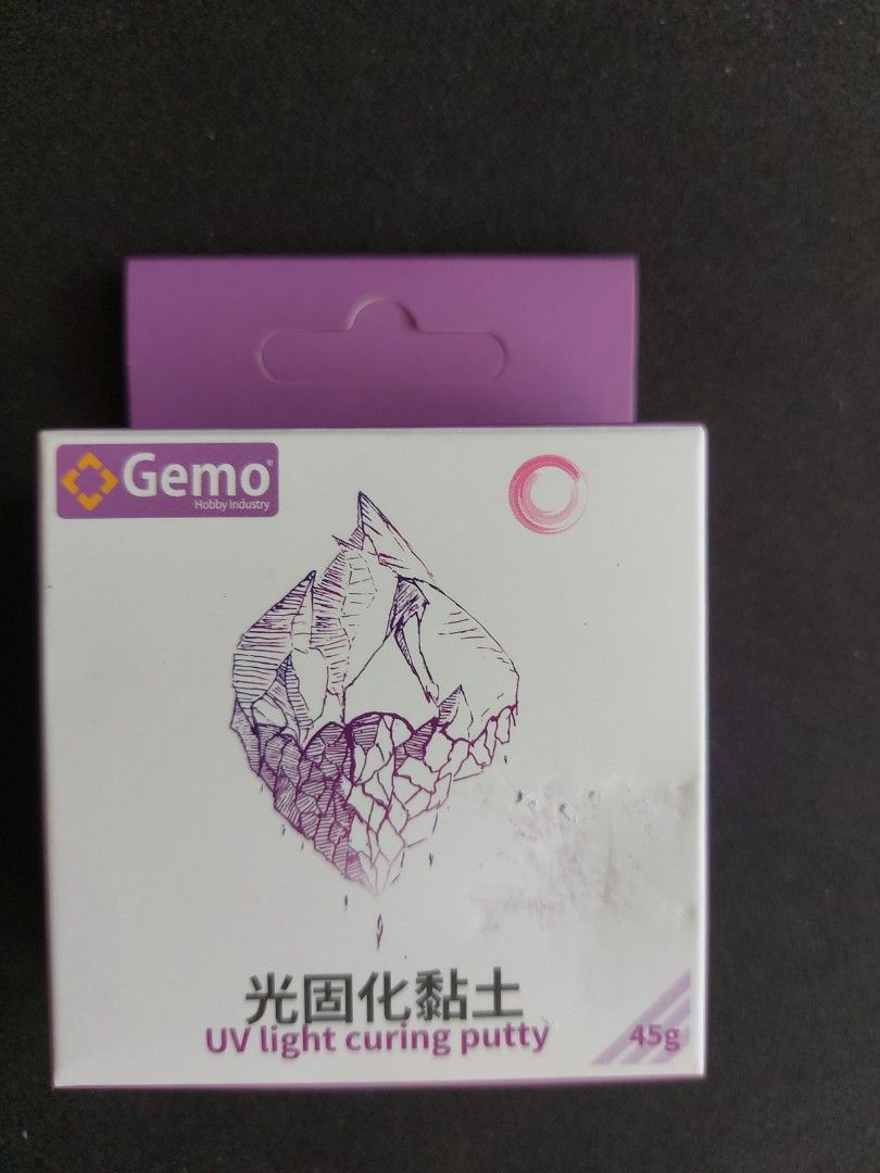 Gemo UV light curing putty, Hobbies & Toys, Stationery & Craft, Craft Supplies & Tools on Carousell