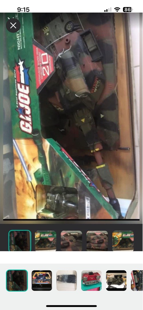 Gi Joe Tank With Tank Sounds Hobbies And Toys Toys And Games On Carousell
