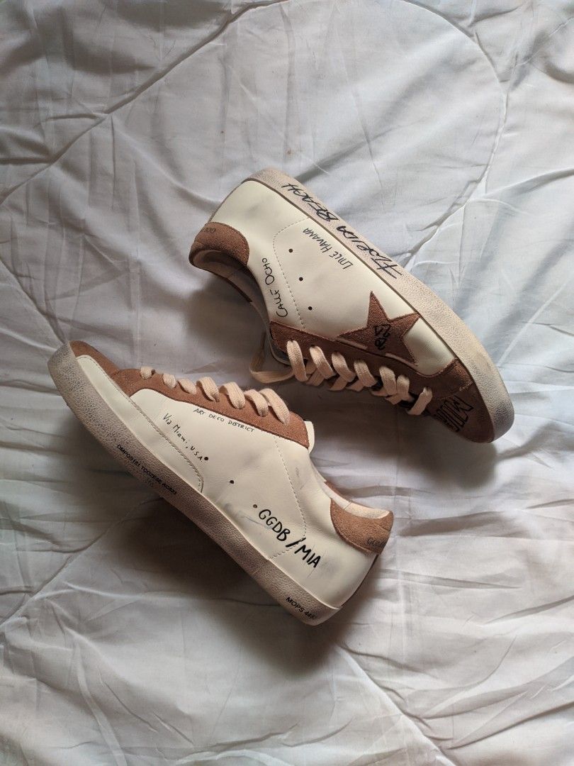 GOLDEN GOOSE DELUXE BRAND MIAMI JOURNEY SNEAKERS on Carousell
