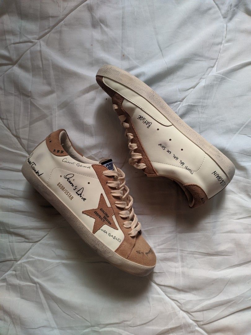 GOLDEN GOOSE DELUXE BRAND MIAMI JOURNEY SNEAKERS on Carousell