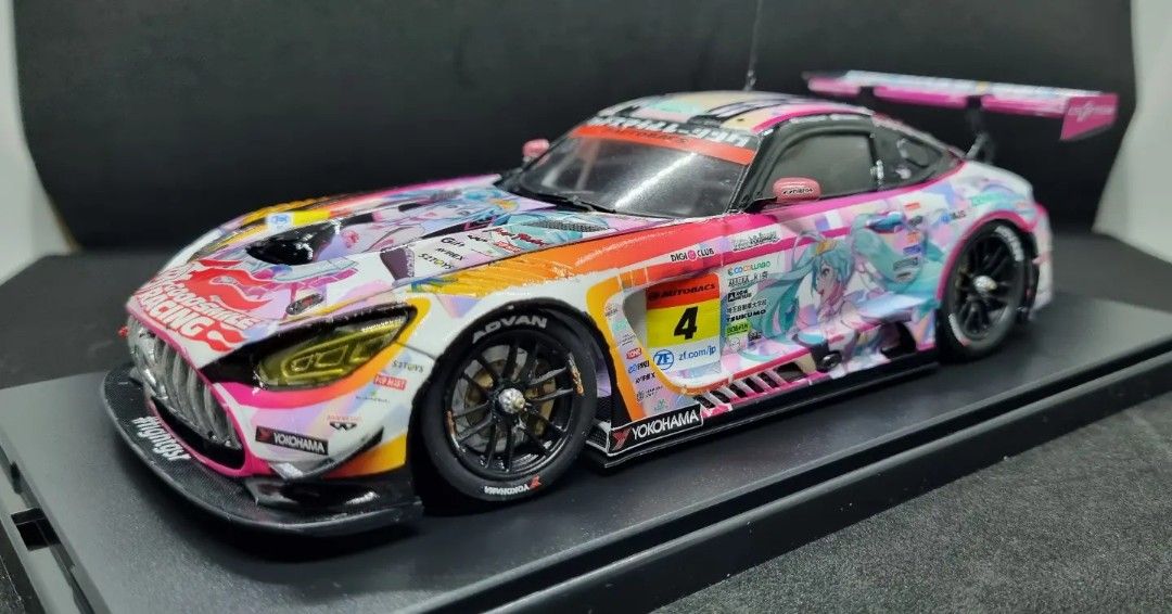 Good Smile Racing AMG GT3 Evo Super Gt 2021 (1/24), Hobbies & Toys ...