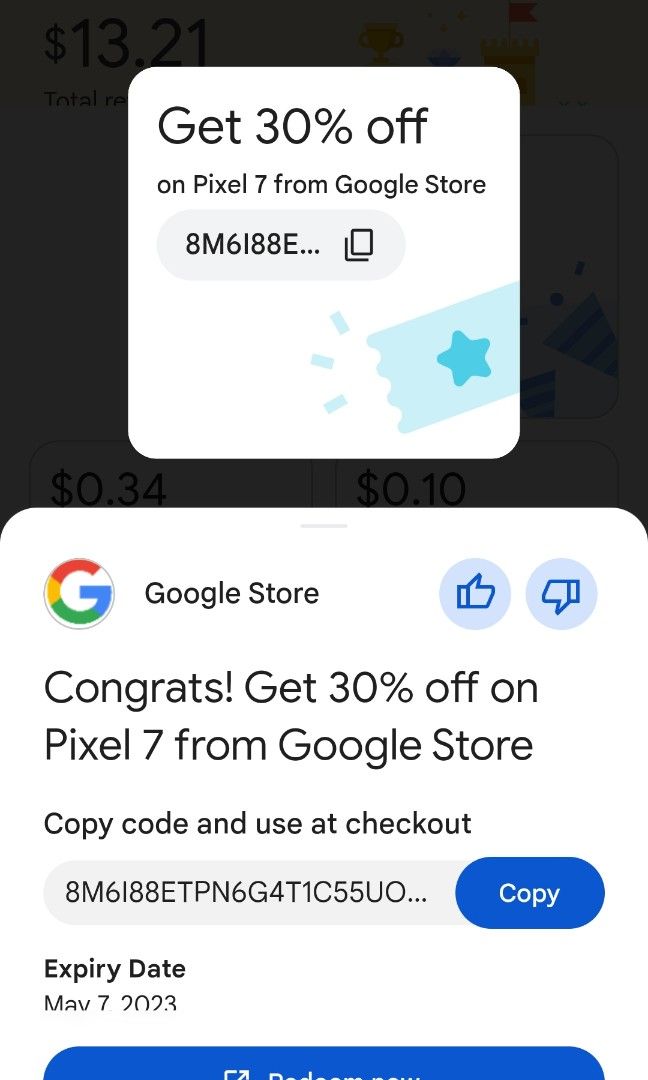Google Pixel 7 30% Discount Voucher, Mobile Phones & Gadgets, Mobile ...