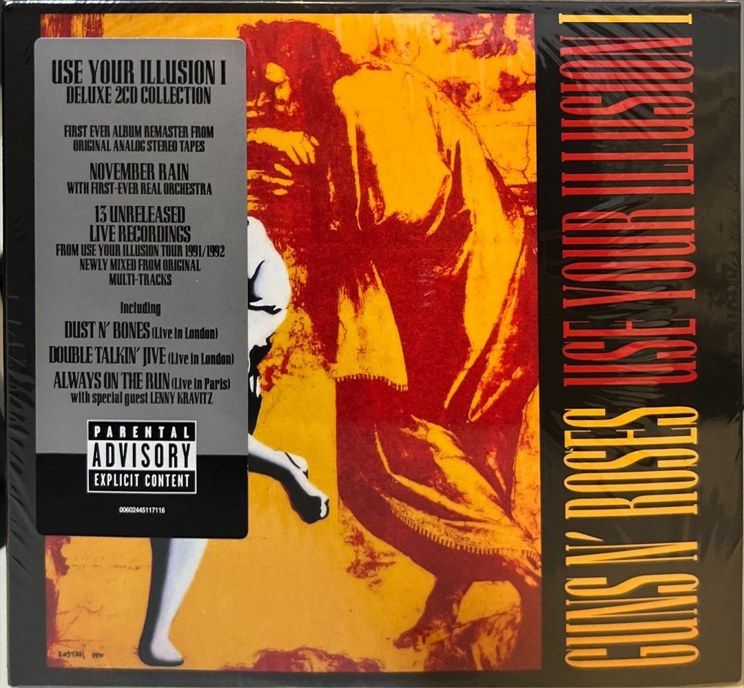 Guns N Roses Use Your Illusion I Deluxe Edition 2cd Hobbies And Toys Music And Media Cds And Dvds
