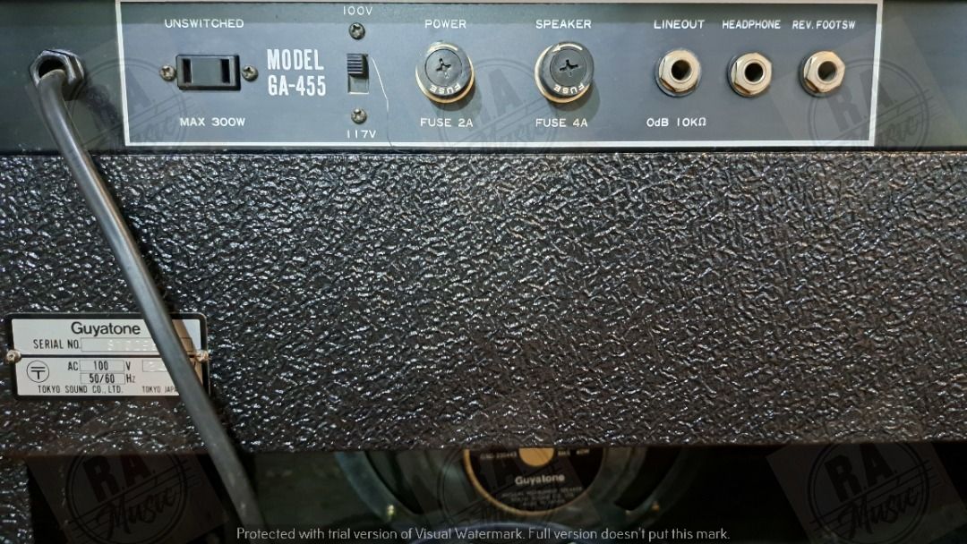 Guyatone ZIP 455 Guitar Amplifier (20watts,110v) Made In Japan, Hobbies & Toys, Music & Media ...