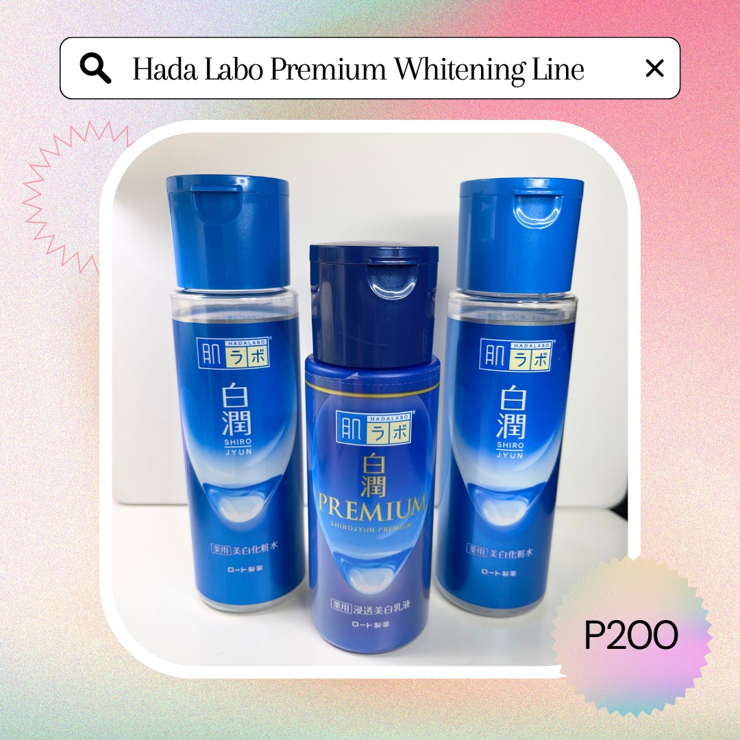 Hada Labo Premium Whitening Line, Beauty & Personal Care, Face, Face ...