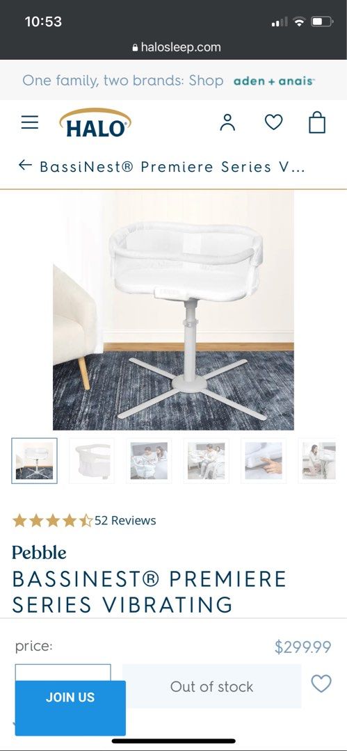 Halo Bassinet, Babies & Kids, Baby Nursery & Kids Furniture, Cots ...