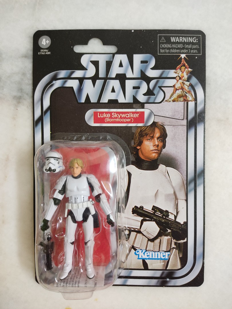 Hasbro Kenner Luke Skywalker stormtrooper, Hobbies & Toys, Toys & Games ...