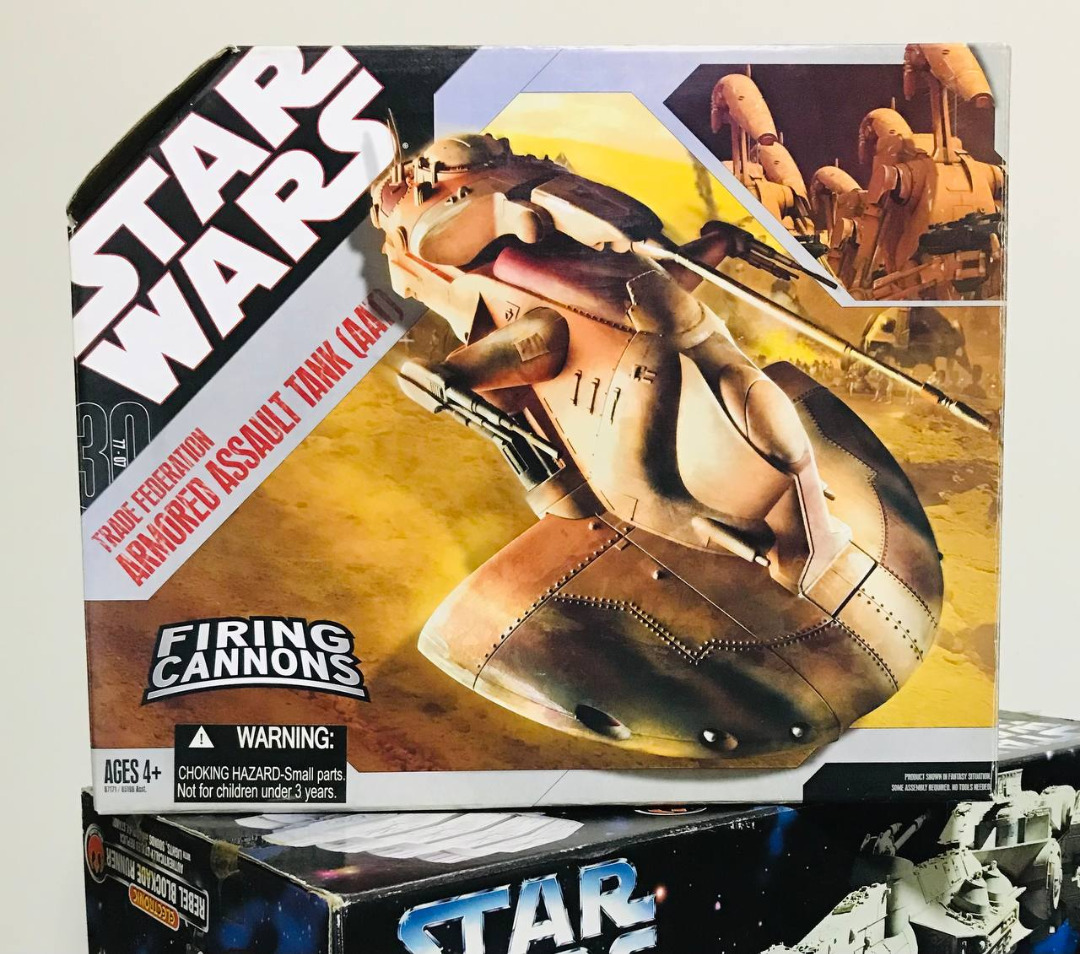 HASBRO STAR WARS 30TH ANNIVERSARY VEHICLE SERIES TRADE FEDERATION ...