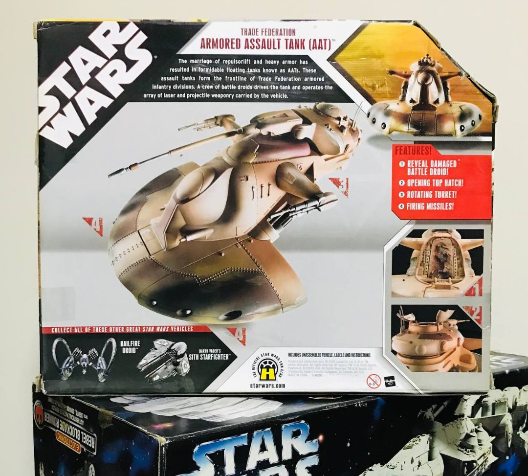 HASBRO STAR WARS 30TH ANNIVERSARY VEHICLE SERIES TRADE FEDERATION ...