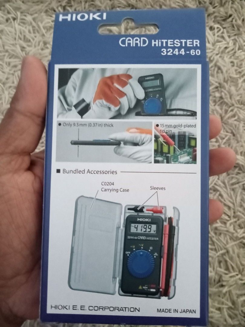 Hioki Card HiTester, Everything Else on Carousell