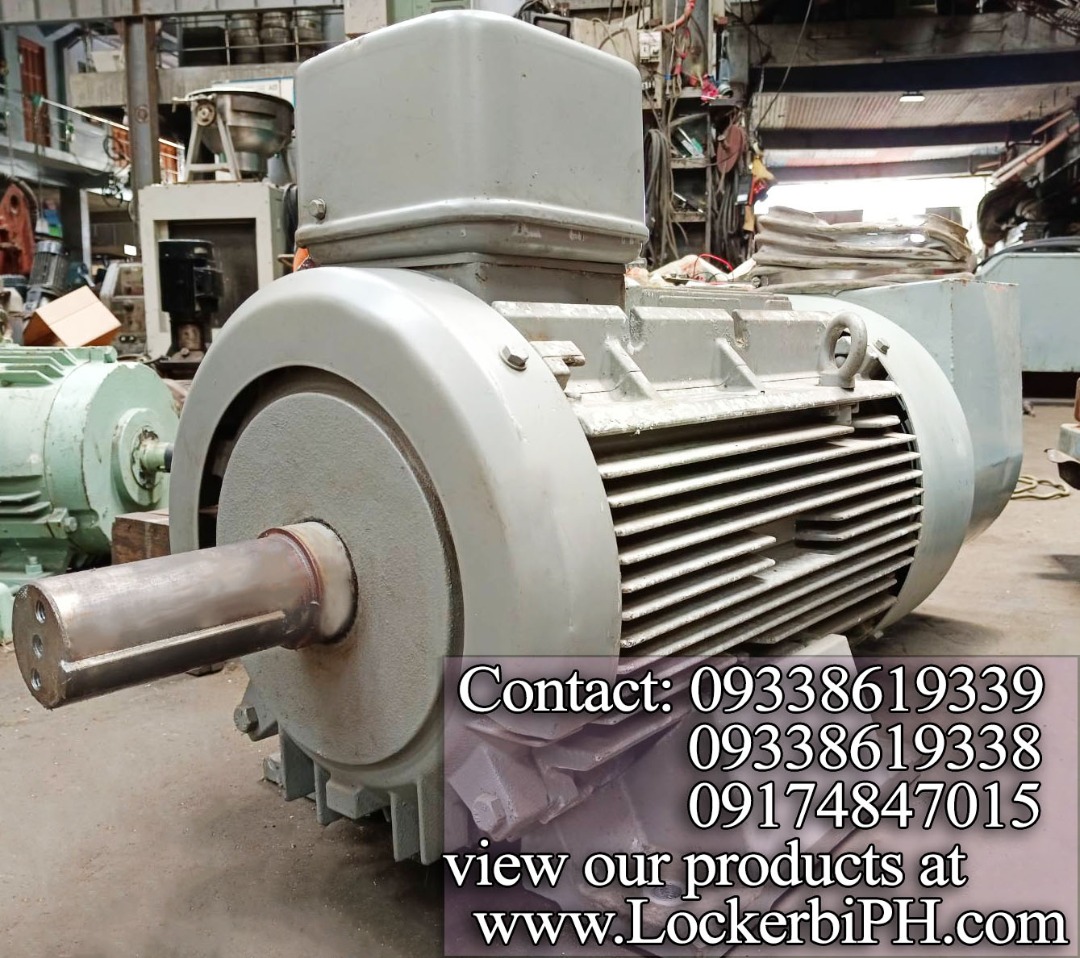 Hitachi Induction Motor 60hp 45kw 6 poles 220/440V from Japan ...