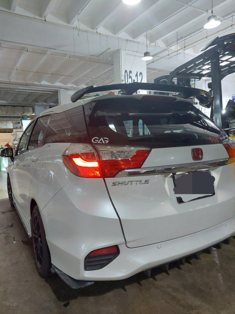 Honda front lip,universal front lip,Front bumper modification ,side ...