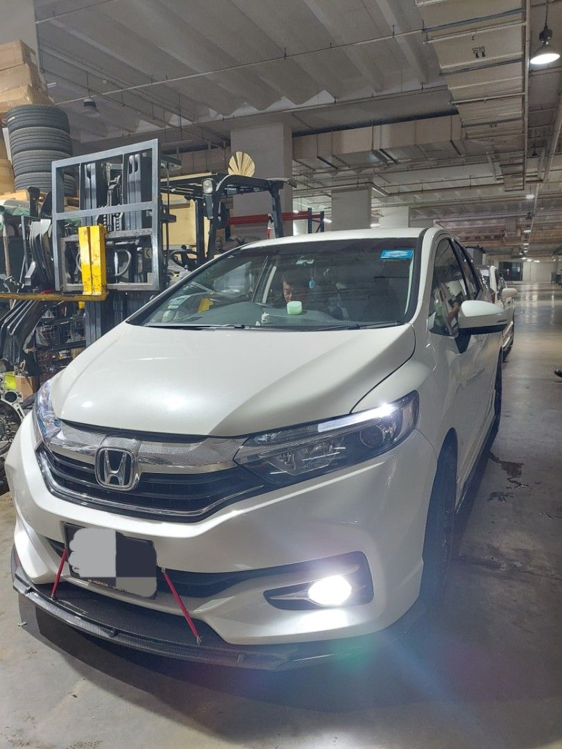 Honda front lip,universal front lip,Front bumper modification ,side ...