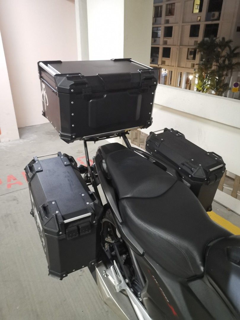 Honda NC750X Givi Rear/Top Box Rack 1146FZ, Motorcycles, Motorcycle ...