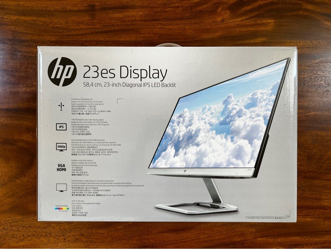 HP 23es 23 inch FHD Monitor, Computers & Tech, Parts & Accessories ...