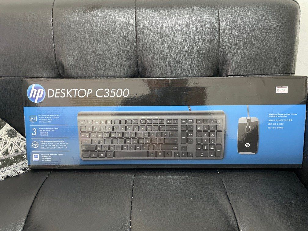 HP Desktop Keyboard, Computers & Tech, Parts & Accessories, Computer ...
