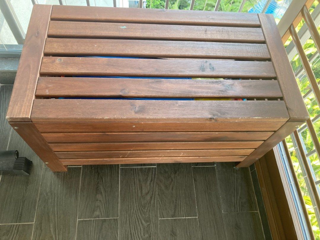 Ikea Applaro Bench, Furniture & Home Living, Outdoor Furniture on Carousell