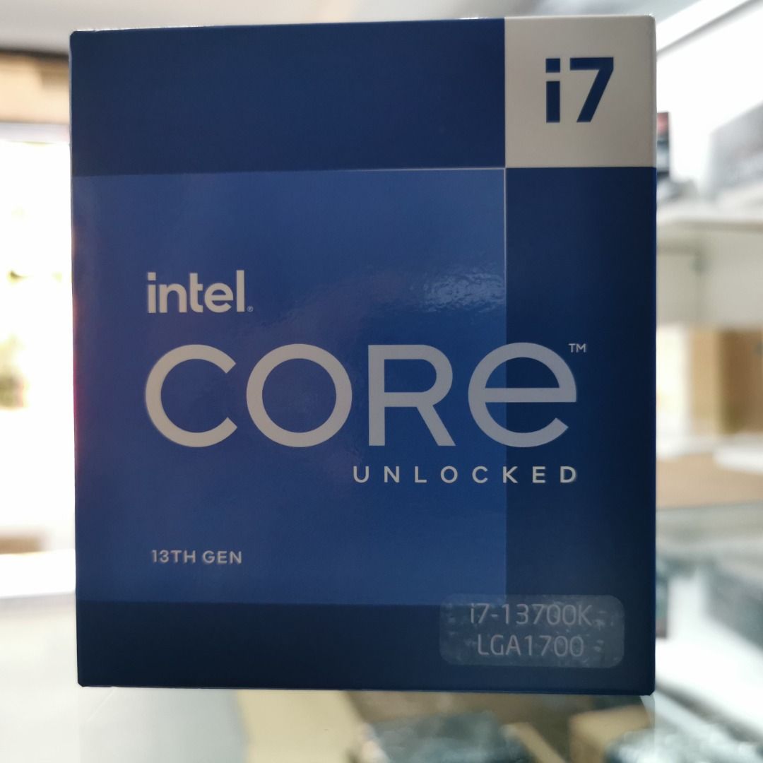 Intel Core i7 13700K Raptor Lake 13th Gen LGA1700 Intel PH Retail Unit, Computers & Tech, Parts ...