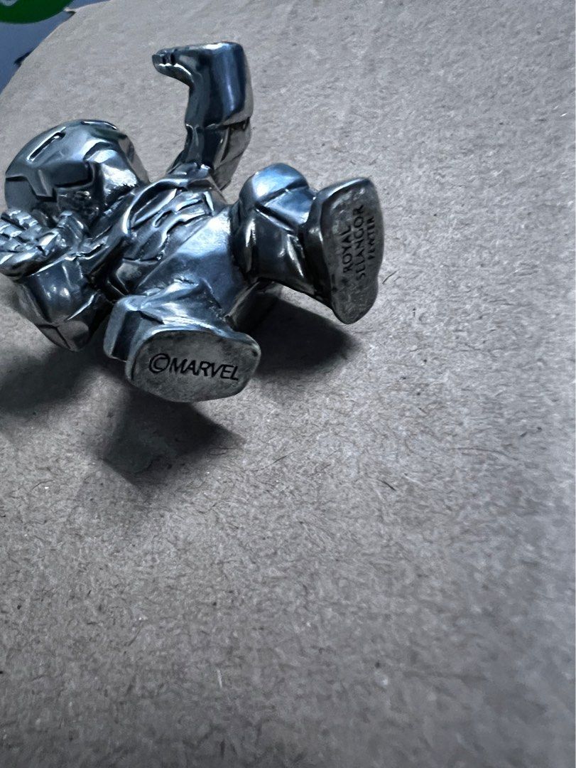 Iron man - pewter - marvel X Royal Selangor, Hobbies & Toys, Toys ...