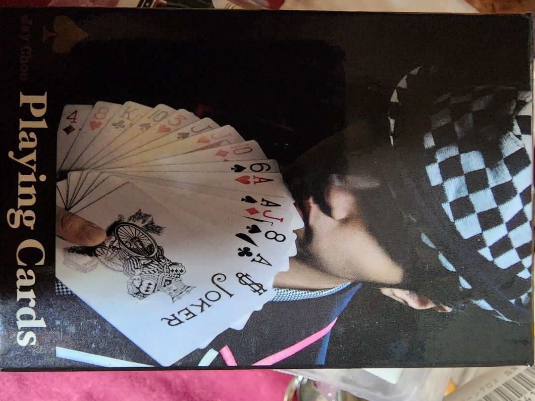 JAY CHOU PLAYING CARD, Hobbies & Toys, Toys & Games on Carousell