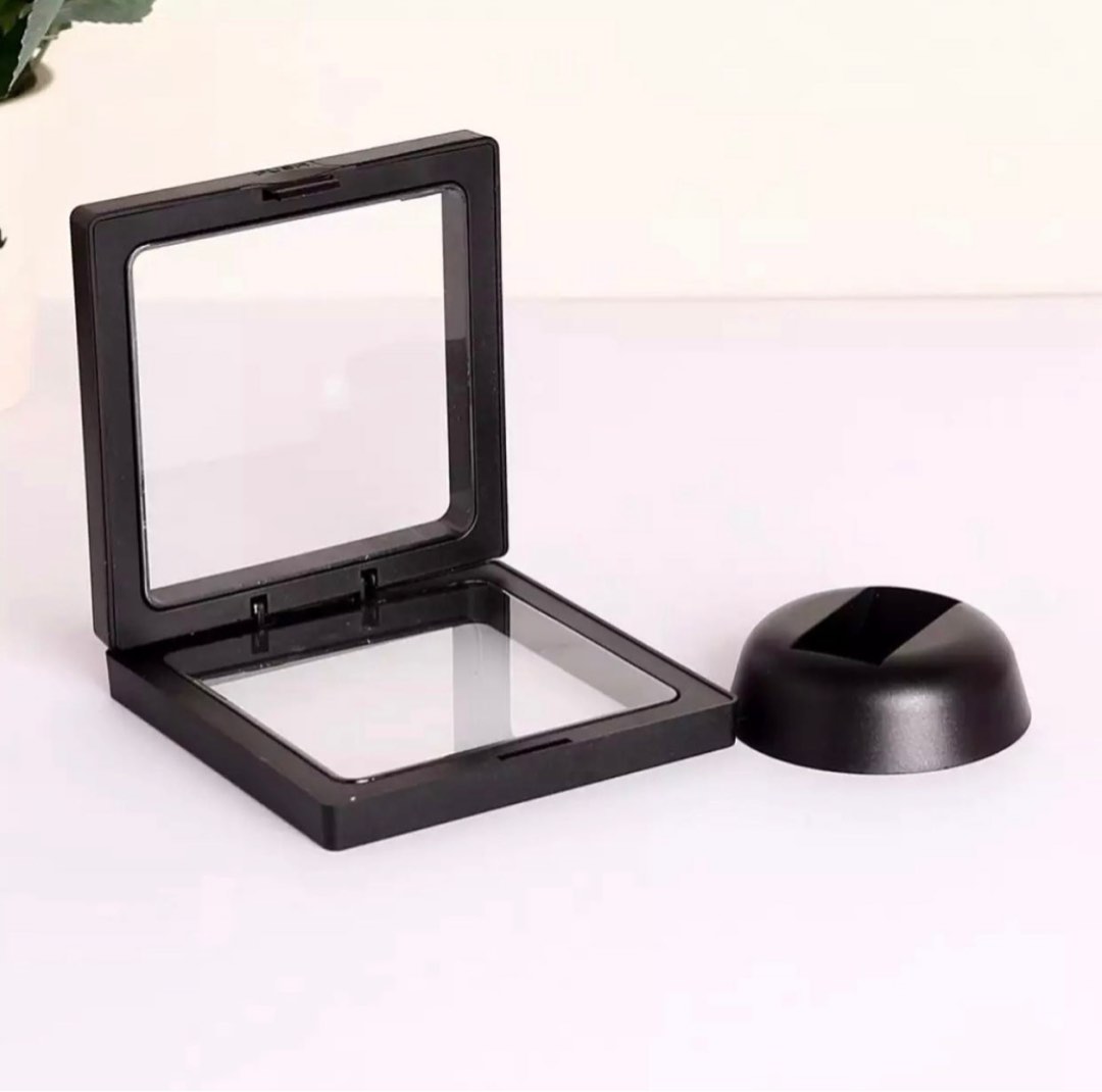 Jewelry Specimen Mineral Trinkets Display Case, Women's Fashion ...