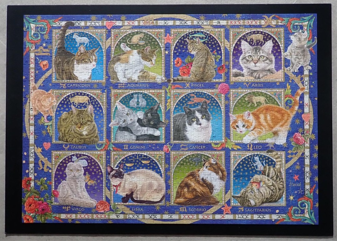 Jigsaw puzzle Jumbo 1000 piece, Hobbies & Toys, Toys & Games on Carousell