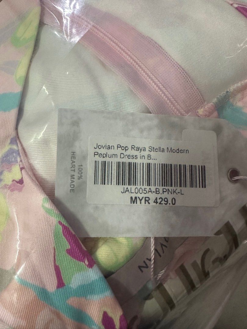 Jovian stella pop raya, Women's Fashion, Muslimah Fashion, Baju Kurung ...