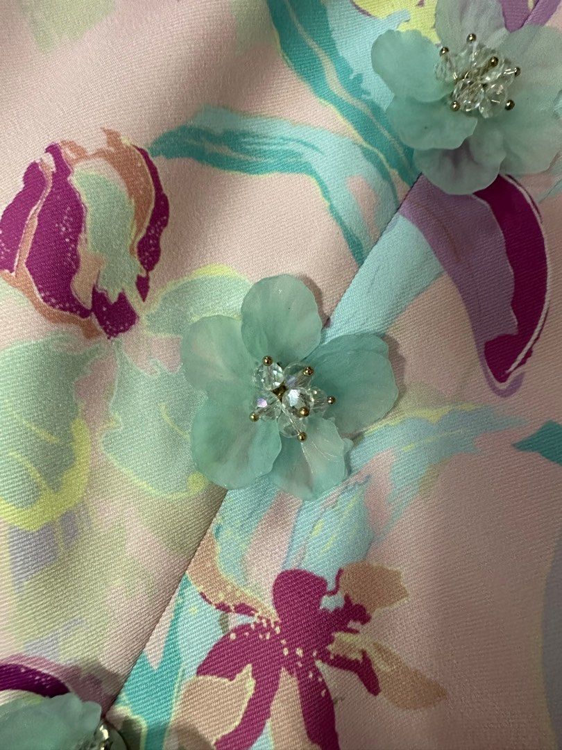 Jovian stella pop raya, Women's Fashion, Muslimah Fashion, Baju Kurung ...