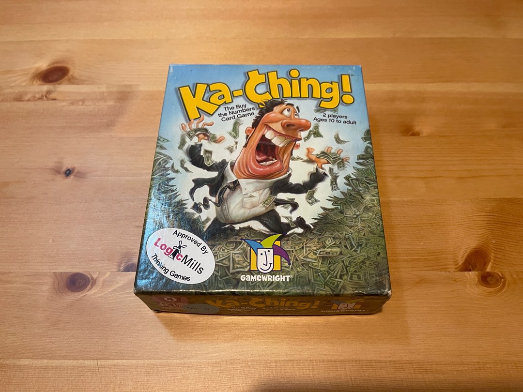 Ka-Ching! Board Game Card Game KaChing (Authentic, Out of Print in SG ...