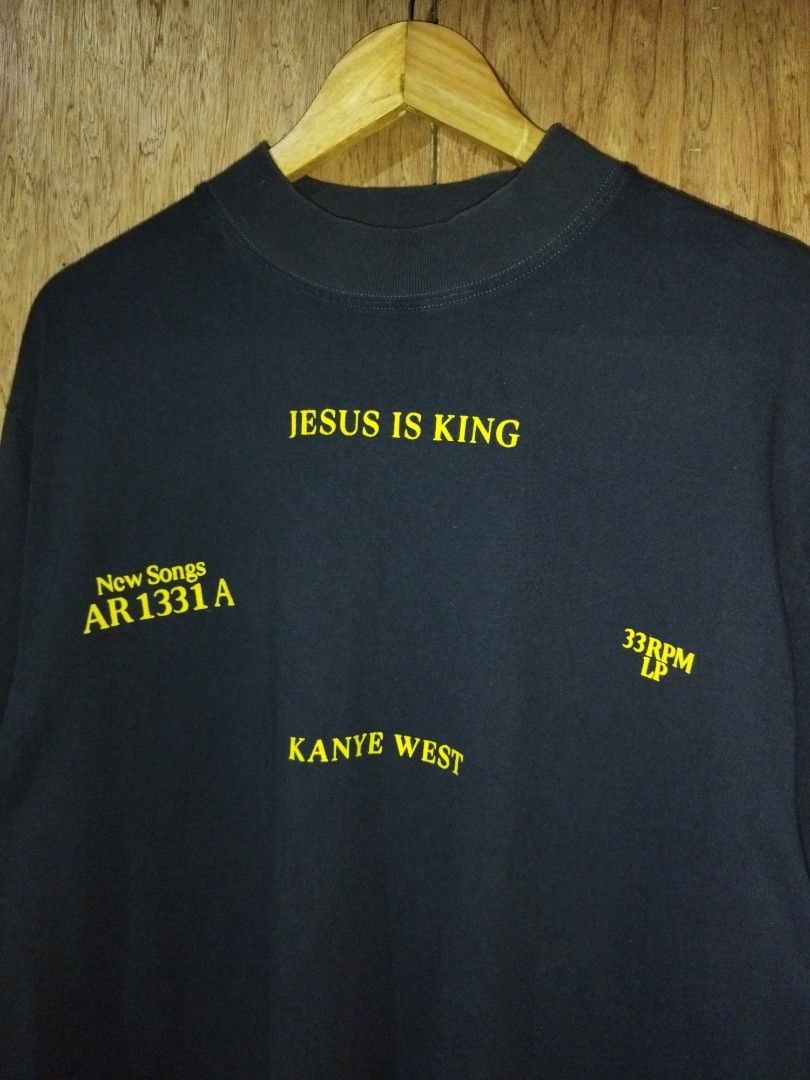 Kanye West " Jesus is King" Merch, Men's Fashion, Tops & Sets, Tshirts ...