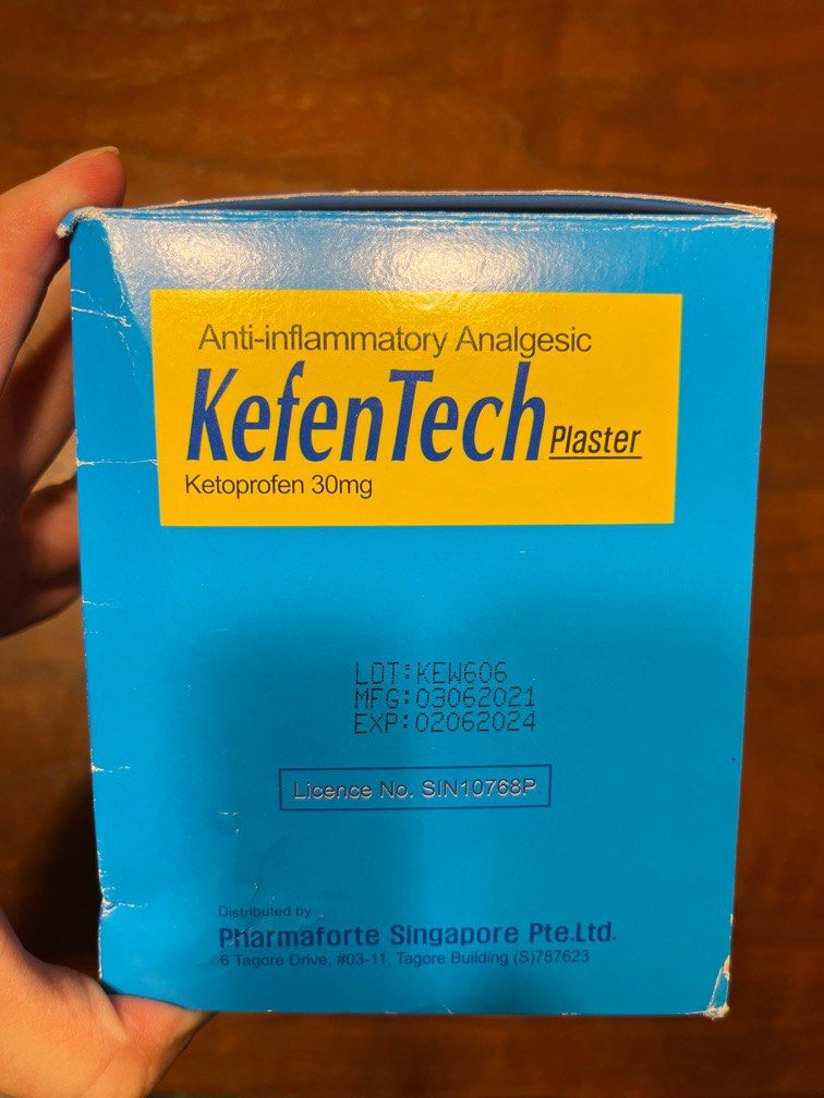 Kefentech Plaster ($30 per box of 14 or 1 sheet at $3, Health ...
