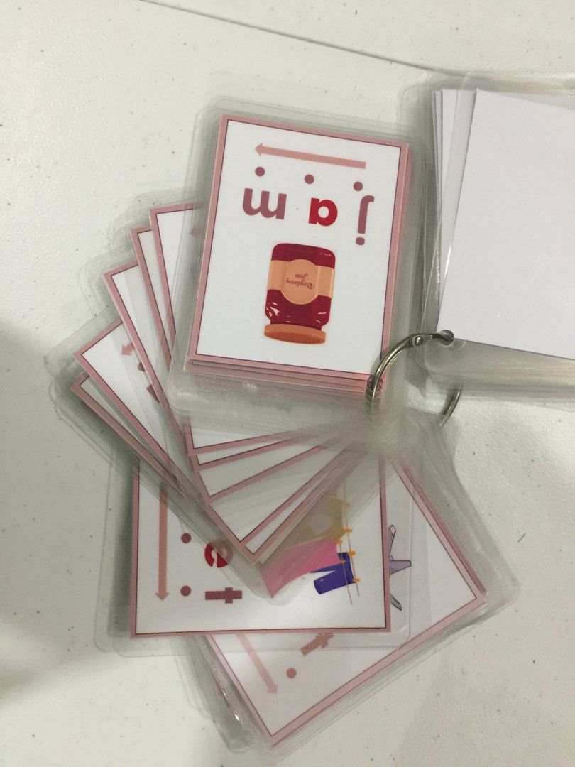 Laminated Phonics CVC Cards, Hobbies & Toys, Stationary & Craft ...