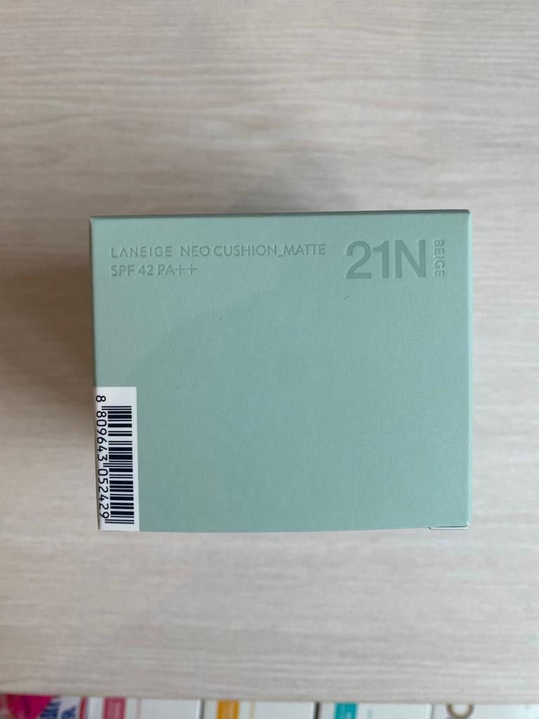 LANEIGE - Neo Cushion Matte (21N) & Skin Veil Base Purple, Beauty ...