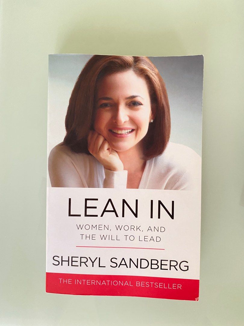 Lean in by Sheryl Sandberg, Hobbies & Toys, Books & Magazines, Fiction ...
