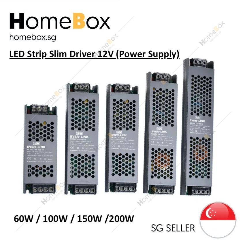 LED Strip Cove Light Super Slim driver 60W 100W 150W 200W, Furniture ...
