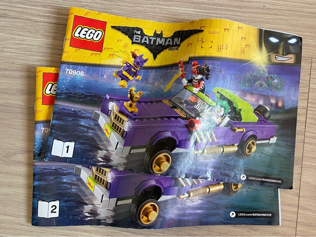 Lego Batman Movie 70906 The Joker Notorious Lowrider [2017], Hobbies ...
