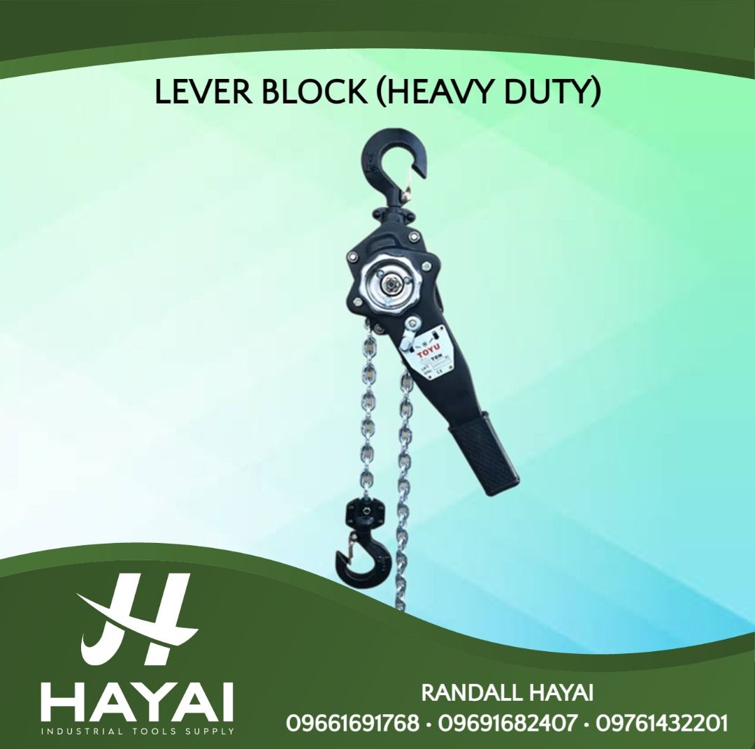 Lever Block (Heavy Duty), Commercial & Industrial, Industrial Equipment ...