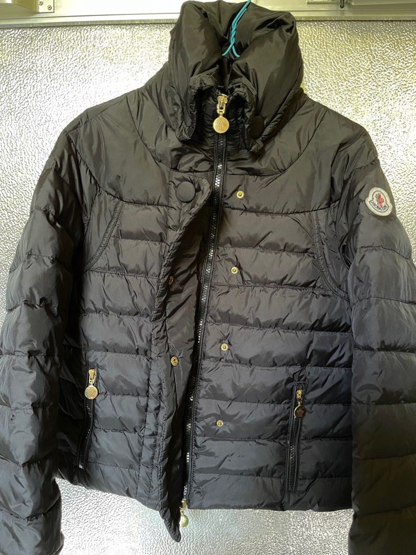 Limited edition Moncler puffer jacket pink inside on Carousell