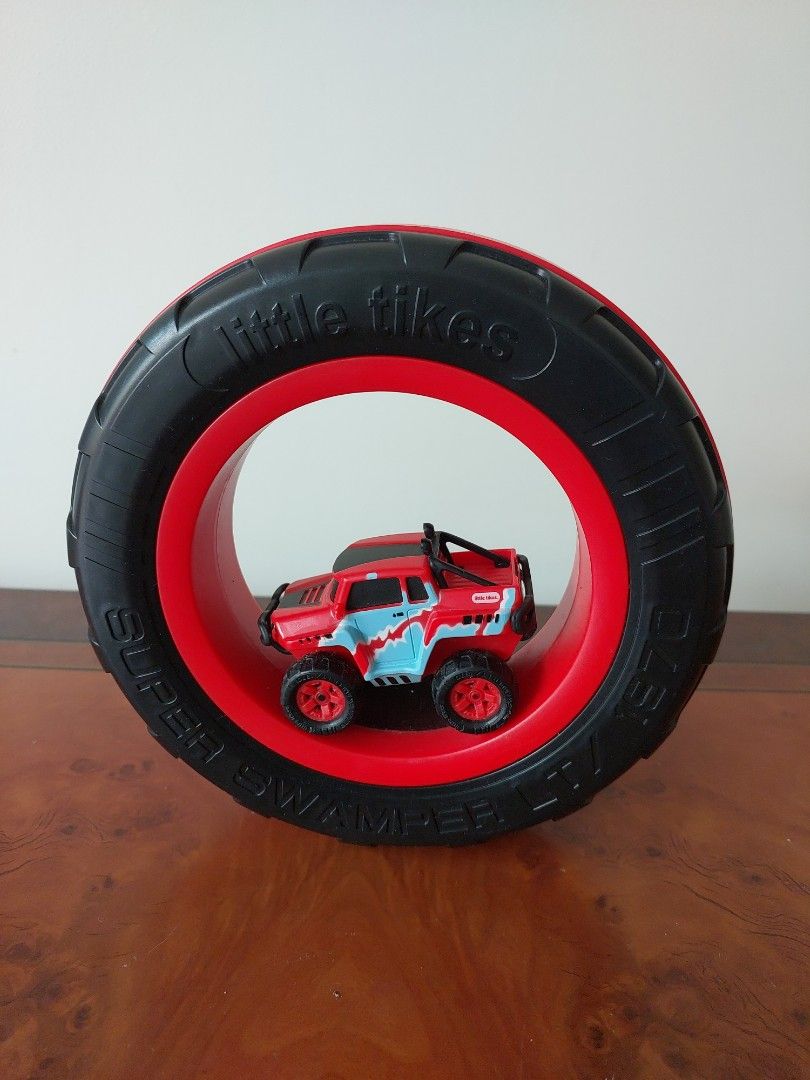 Little Tikes Wheelz Tire Racers Super Swamper Tire Monster Truck Kid ...