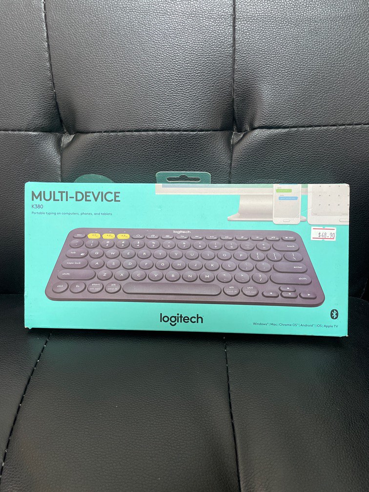 Logitech Bluetooth Keyboard Blue Black Color Computers And Tech Parts