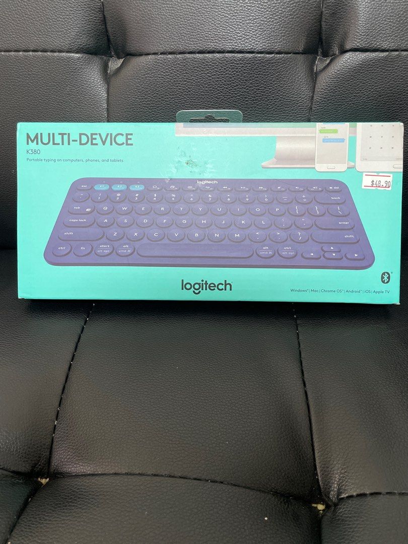 Logitech Bluetooth Keyboard Blue Black Color Computers And Tech Parts