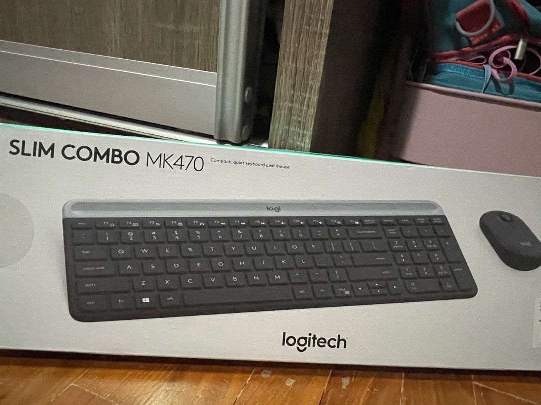 Logitech Keyboard Combo Computers Tech Parts Accessories Computer Keyboard On Carousell