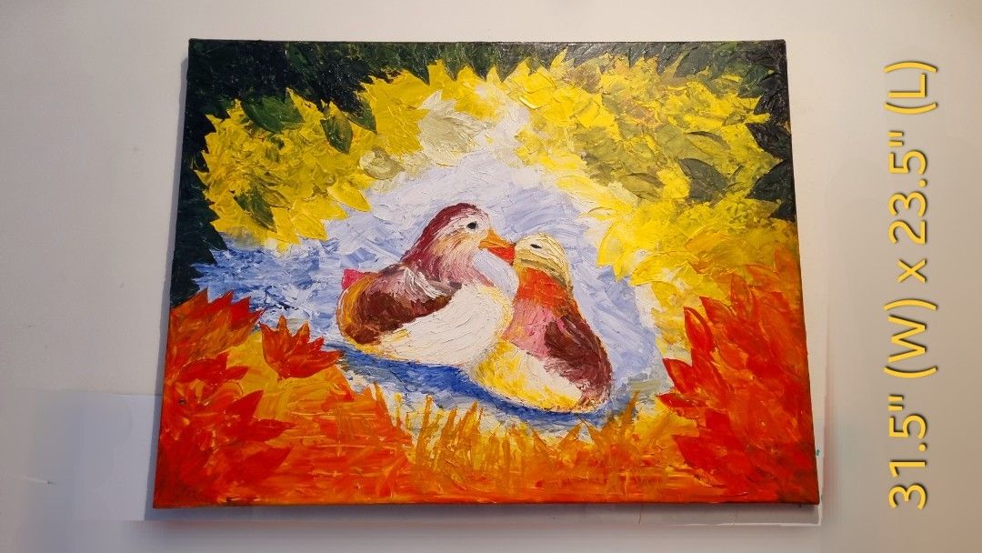 LOVING YUEN YANG ACRYLIC CANVAS, Hobbies & Toys, Stationery & Craft ...