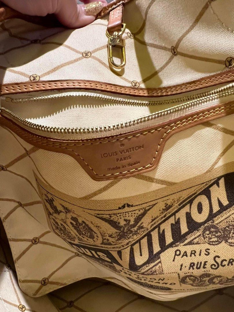 LV azur neverfull limited edition TRUNK on Carousell