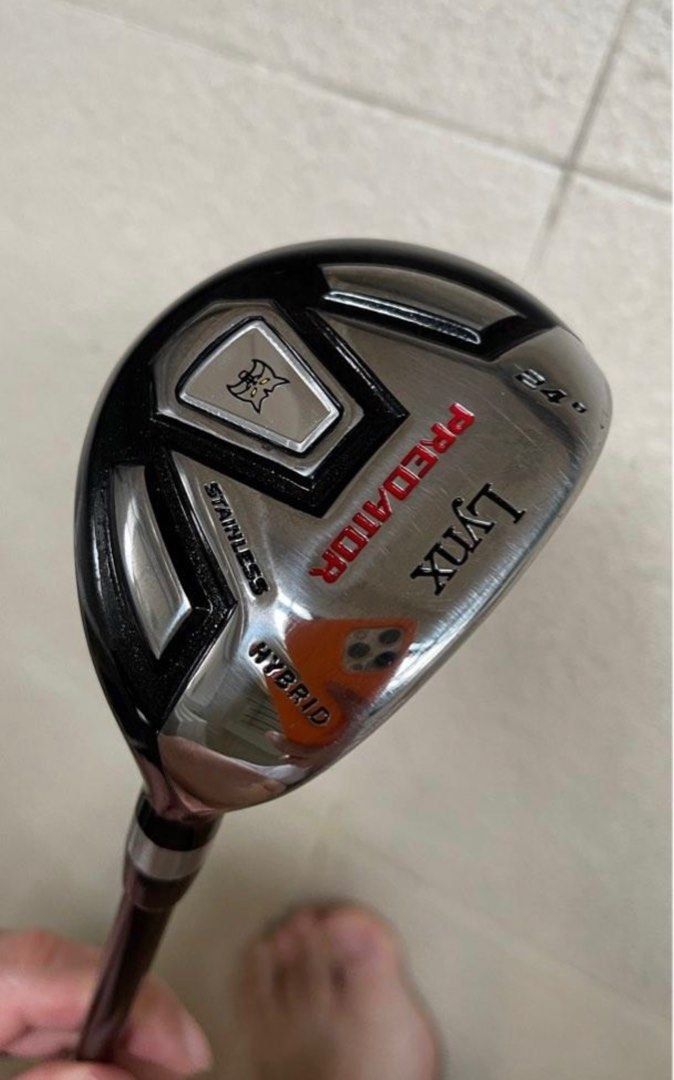 Lynx Predator Man beginner Golf set with bag, Sports Equipment, Sports ...