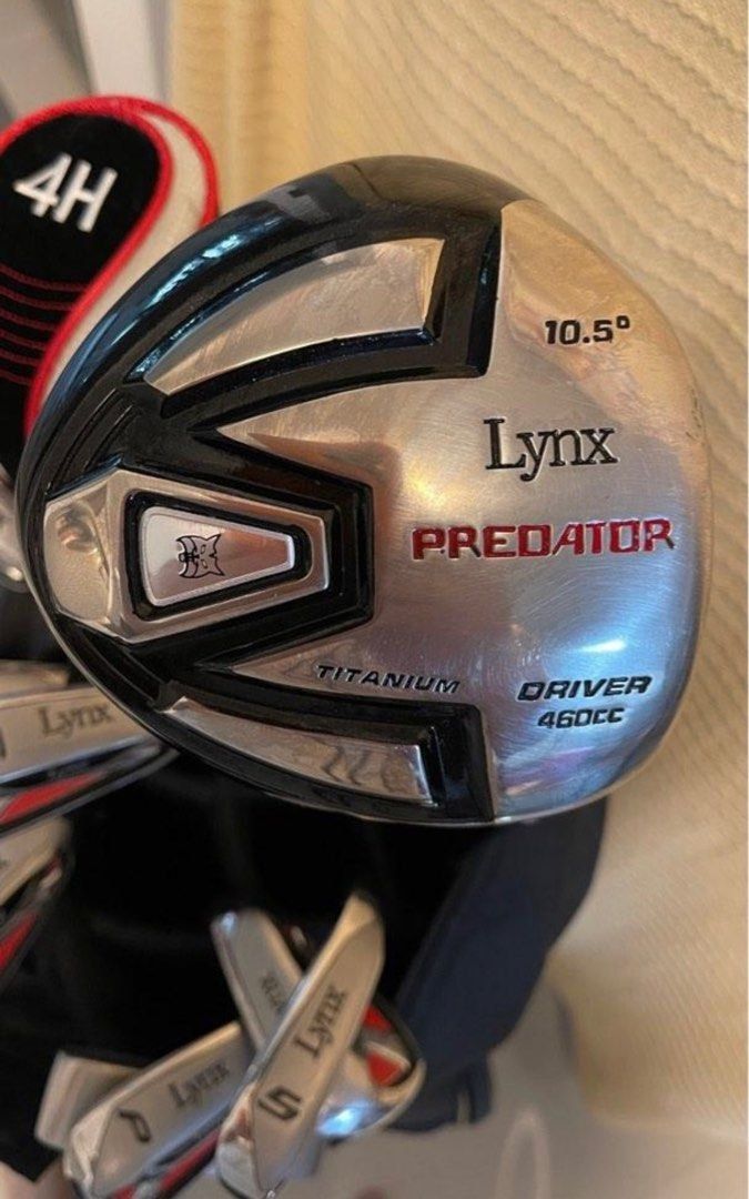 Lynx Predator Man beginner Golf set with bag, Sports Equipment, Sports ...