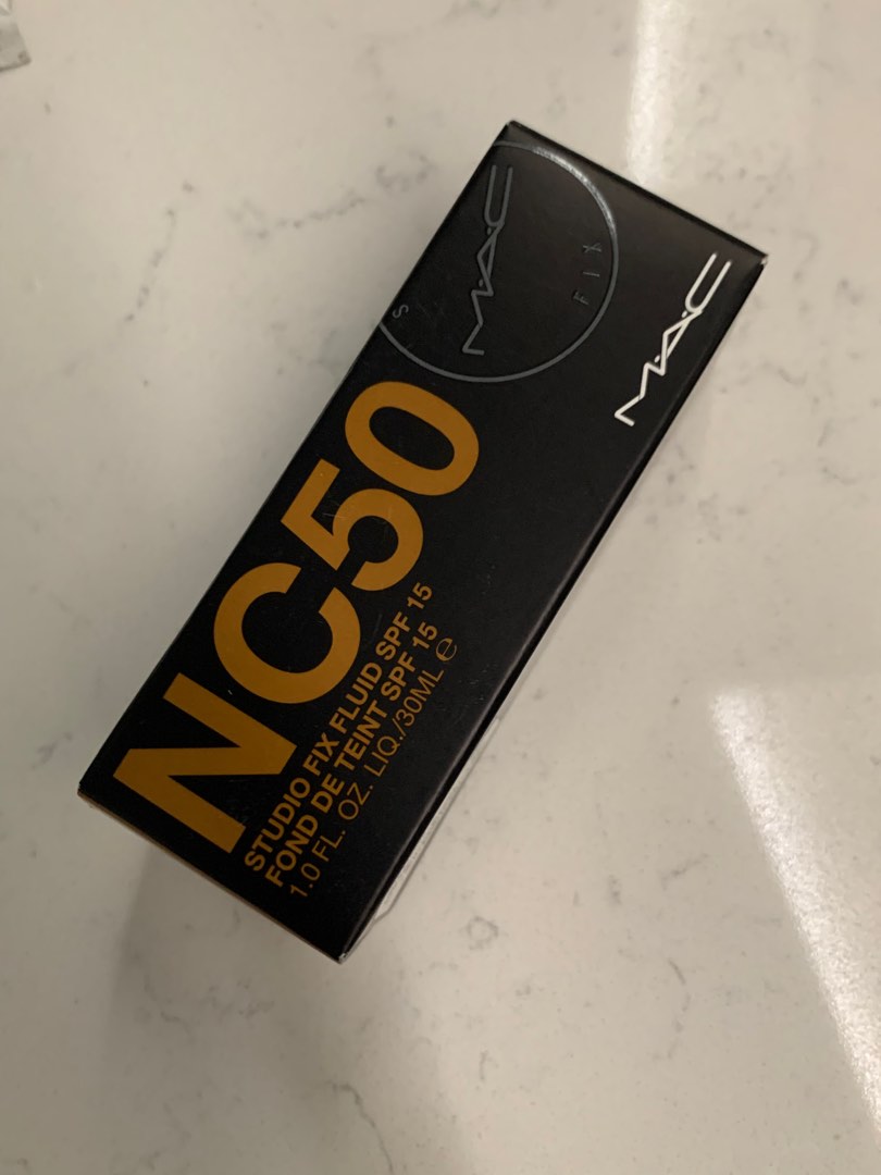 MAC Studio Fix Fluid NC50, Beauty & Personal Care, Face, Makeup on ...