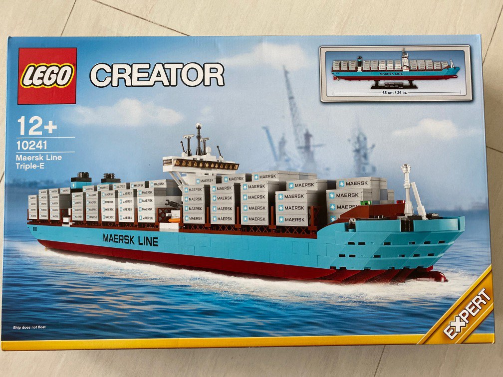 Lego Creator Set #10241 (Maersk Line Triple-E), Hobbies & Toys, Toys ...